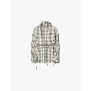 DAMSON MADDER Checked Woven Raincoat - Multi
