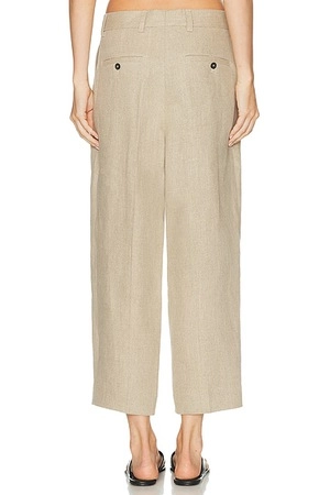 TOTEME Double Pleat Linen Trousers