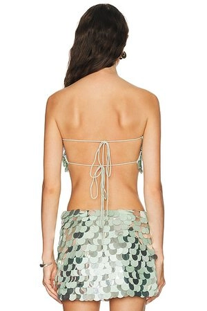 Retrofete Maeva Sequin Top