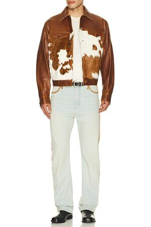 AUSTIN POST Leather Edge Highland Slim Cut Jean