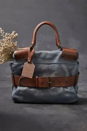 We The Free Belted Mini Tote - Denim