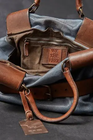 We The Free Belted Mini Tote - Denim