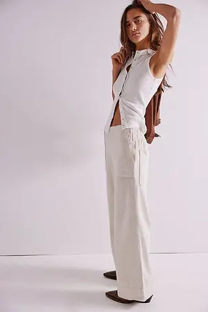 We The Free Breezy Wide-leg Denim Jeans - Bright Lights