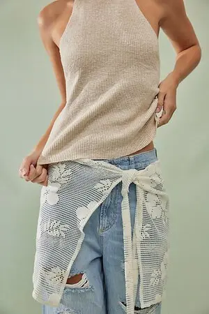 Free People Forever Yours Crochet Sarong At