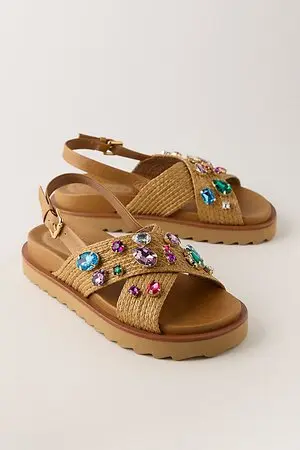 VICENZA Rock Candy Embellished Sandals