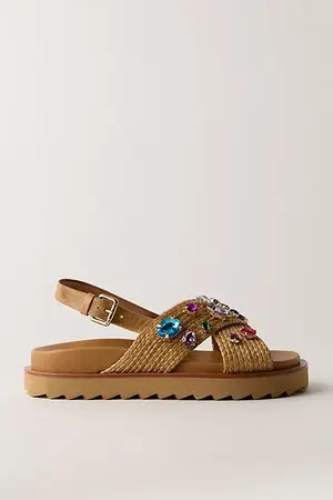 VICENZA Rock Candy Embellished Sandals