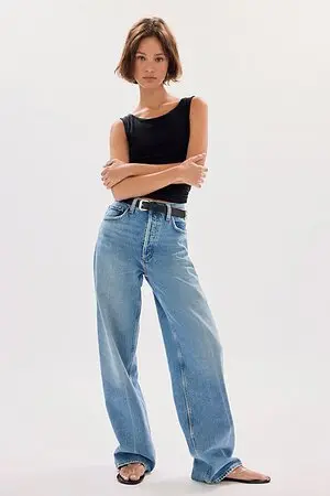 AGOLDE Long Arc Jeans - Brink