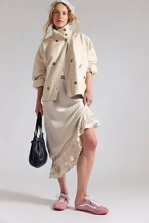 INTIMATELY Long Lost Lover Maxi Slip Skirt - Tea