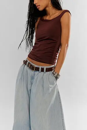 INTIMATELY Asymmetrical Seamless Tank Top - Fp Fudge