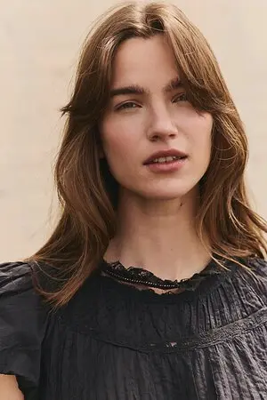 Free People Clarise Mini Dress - Black