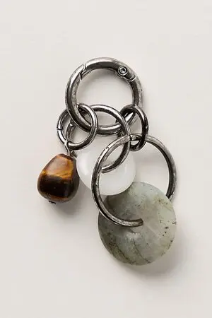 Free People Stone Shoe Charm Cluster - Silver