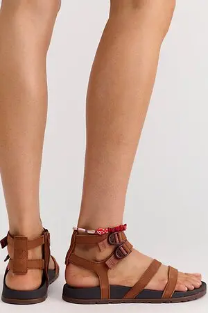 CHACO Lowdown Strappy High Sandals - Nutshell