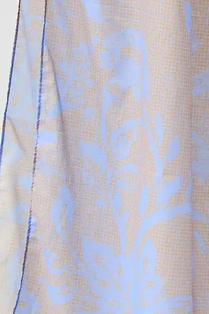SOLEIL SOLEIL Petite Paro At Printed Pareo Wrap - Trellis