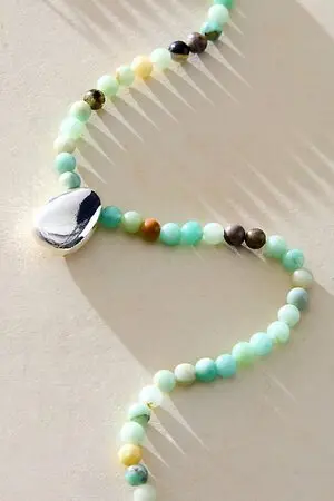 Free People Semiprecious Stone Pendant Necklace