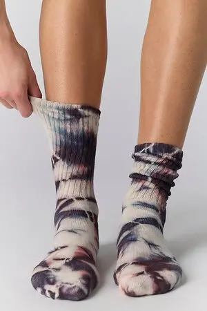 AMERICAN TRENCH Crew Socks - Violet