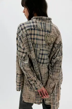 MAGNOLIA PEARL Patchwork Adison Workshirt