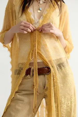 Free People Nigel Preston Lace Kaftan