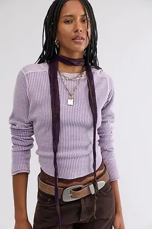 FP ONE Baby Blake Thermal Top - Sugared Violet