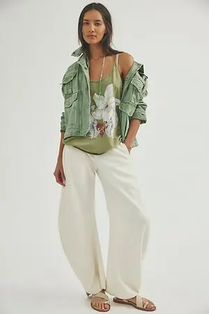 Free People Juliet Johnstone X Shoreside Graphic Tank Top