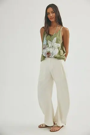 Free People Juliet Johnstone X Shoreside Graphic Tank Top