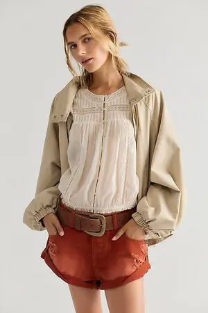 ONETEASPOON Bandits Low-waist Denim Shorts - Retro Rust