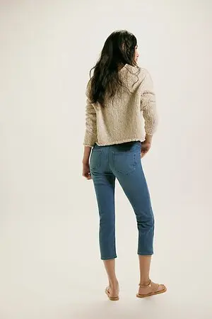 We The Free Knockout Mid-rise Crop Jeans