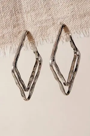 Free People Shelby Square Hoop Earrings