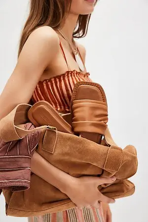 Free People Salma Suede Tote Bag