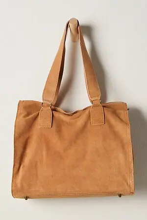 Free People Salma Suede Tote Bag