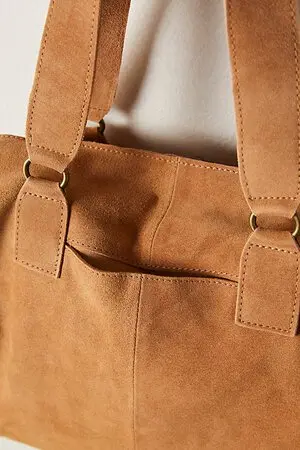 Free People Salma Suede Tote Bag