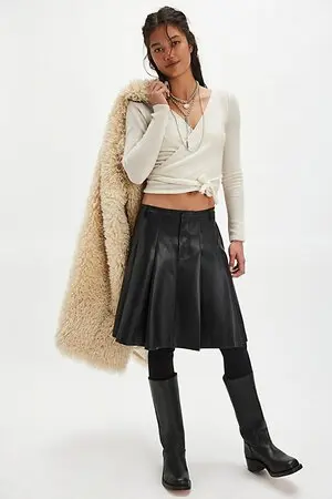 Free People Cashmere Reversible Wrap Jumper - Cloud Dancer