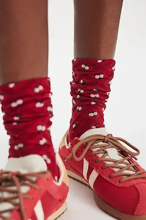 FP COLLECTION Floral Jacquard Trouser Socks