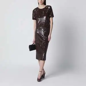 P.a.r.o.s.h Sequin Pencil Skirt