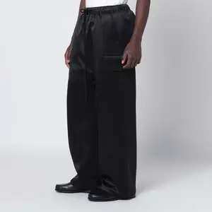 Fear Of God Satin Wide-leg Cargo Trousers