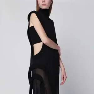FRANCESCO MURANO One-shoulder Silk Maxi Dress