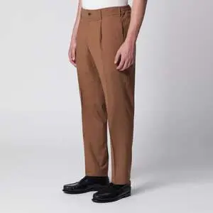 SANTANIELLO Wool Blend Trousers