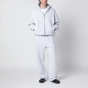 ENTIRE STUDIOS Cotton Zip-up Hoodie - Grey