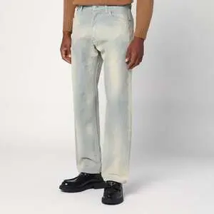 Prada Corduroy Trousers With Washed Effect