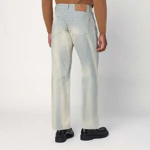 Prada Corduroy Trousers With Washed Effect