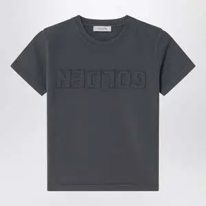 GOLDEN GOOSE Logo Detail Cotton T-shirt