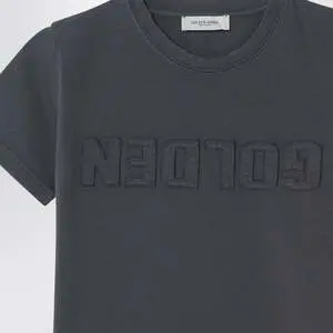 GOLDEN GOOSE Logo Detail Cotton T-shirt