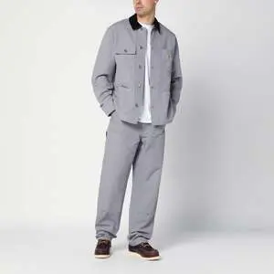 Carhartt Work In Progress Yosemite Rinsed Double Knee Trousers - Grey