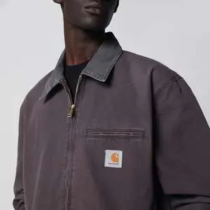 Carhartt Work In Progress Dearborn Canvas Jacket - Grey