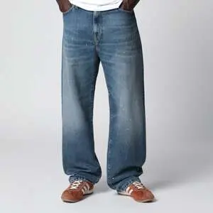 Carhartt Work In Progress Landon Pant Destroy Wash Splatter - Blue