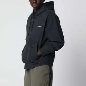 Carhartt Work In Progress Hooded Painter Zip Jacket - Grey