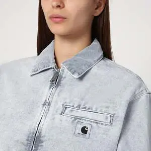 Carhartt Work In Progress Emery Chalk Wash Jacket - Black