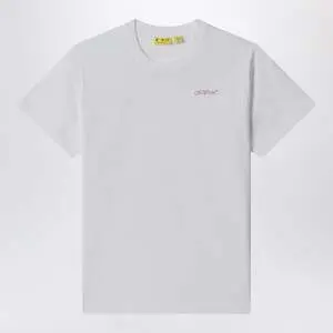 OFF-WHITE™ Printed Cotton T-shirt - White
