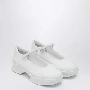 Prada Mesh Ballerina - White