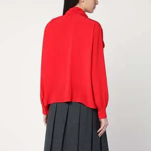 Prada Silk Scarf Blouse