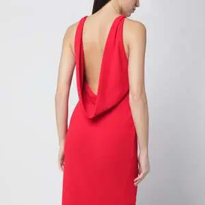 Andamane Carmen Open-back Dress